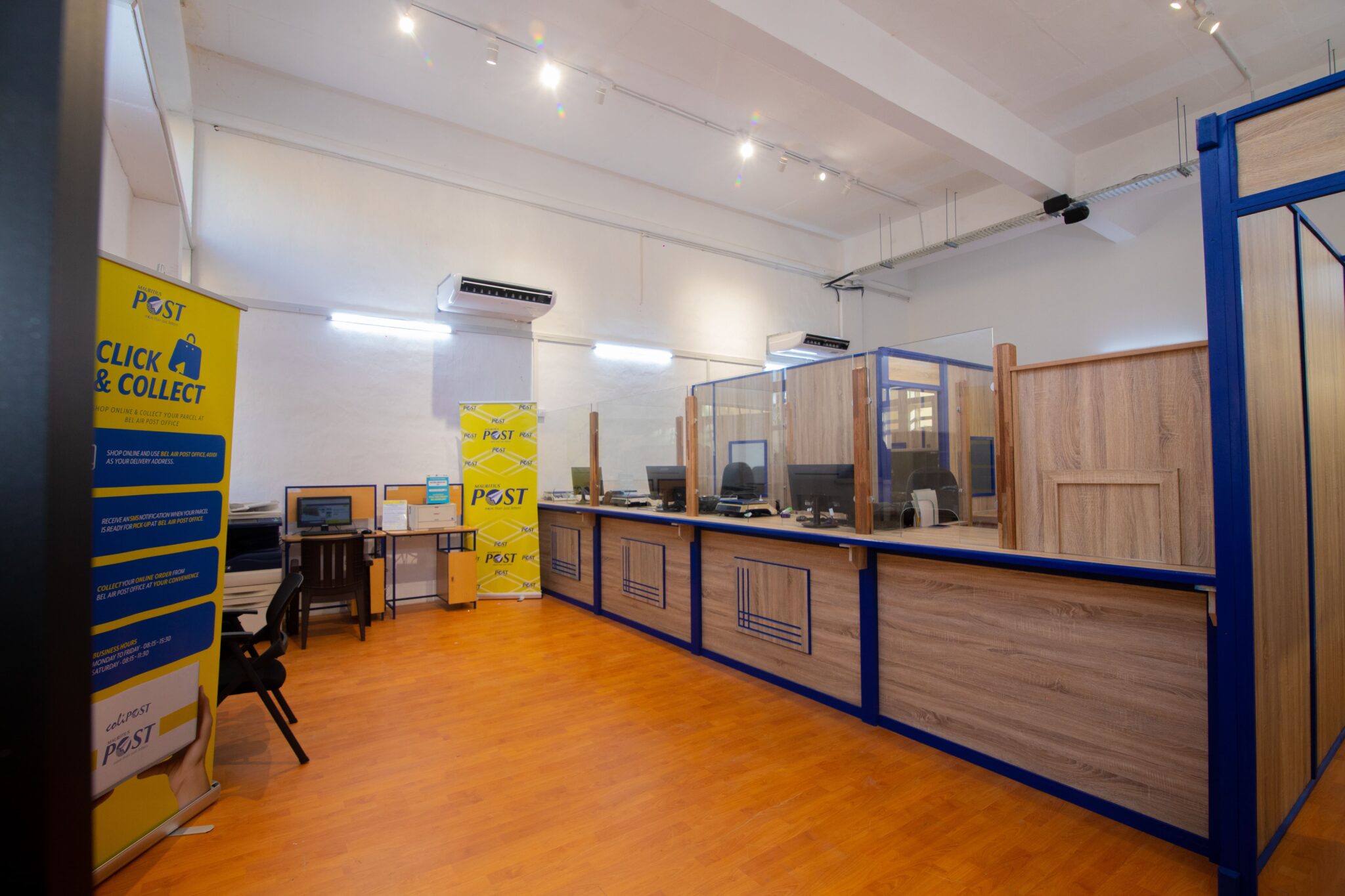 New Bel Air Post Office at Courts Mammouth Bel Air - Mauritius Post